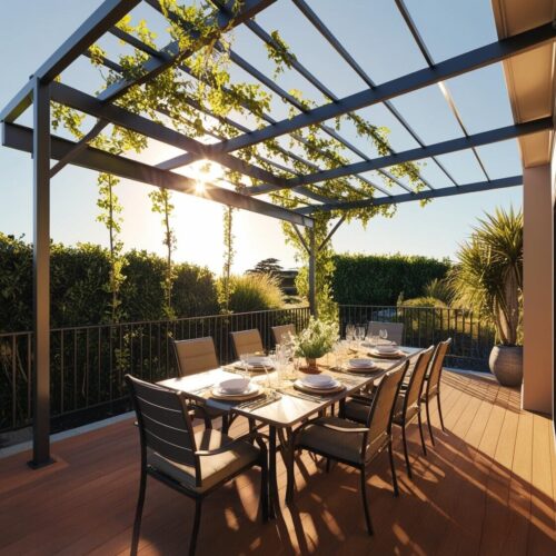 Create an Outdoor Dining Space with a Pergola | Make it Happen